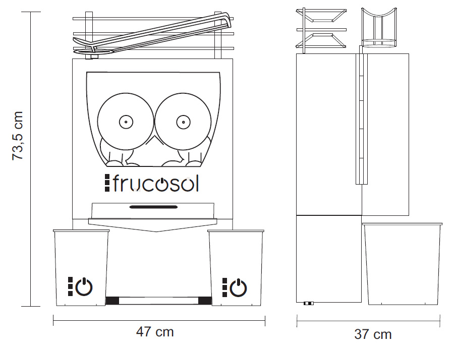 F-50 Automatic Juicer from Frucosol UK | Frucosol UK LLP